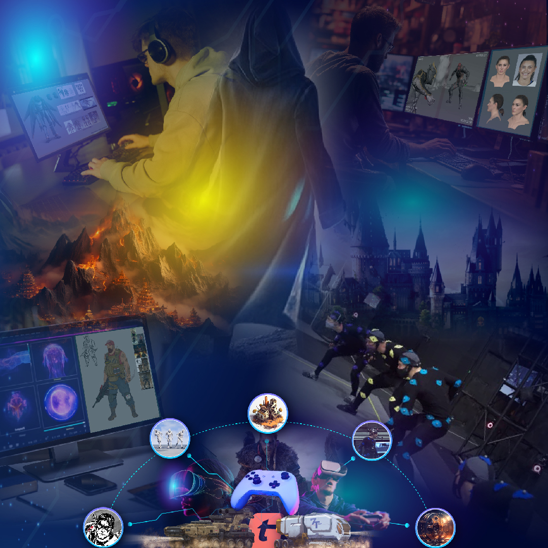 Where Art Plays with Science - Technicolor Games | Games VFX